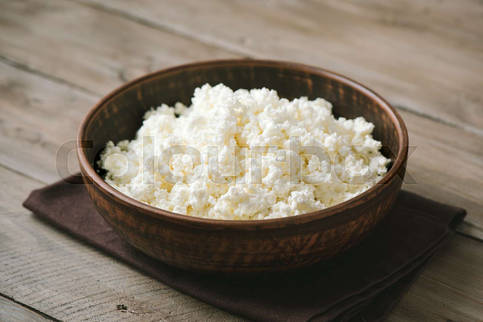 Cottage cheese, curd | Stock image | Colourbox
