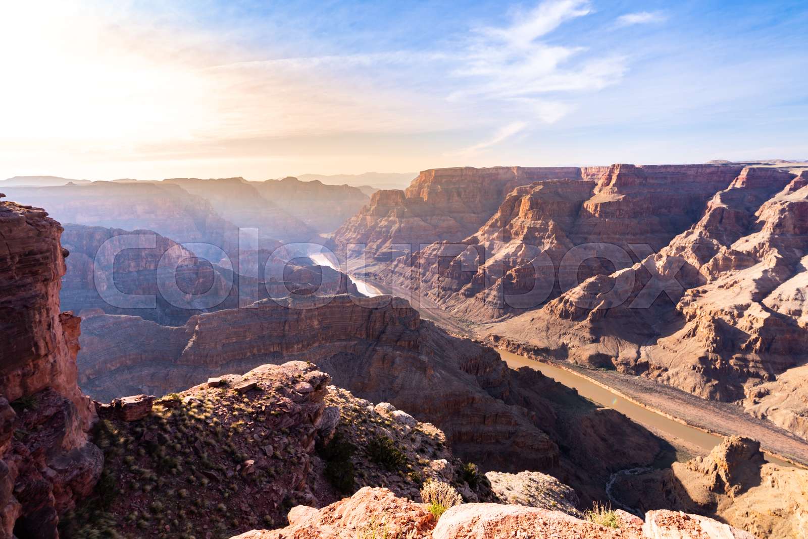 West rim of Grand Canyon | Stock image | Colourbox