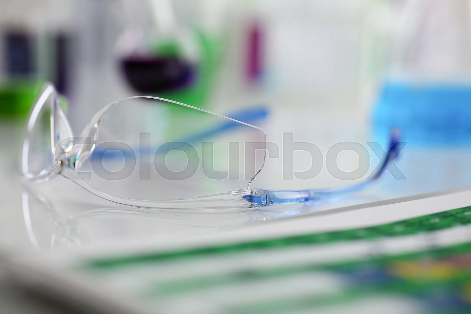Protective surgical goggles for operations | Stock image | Colourbox