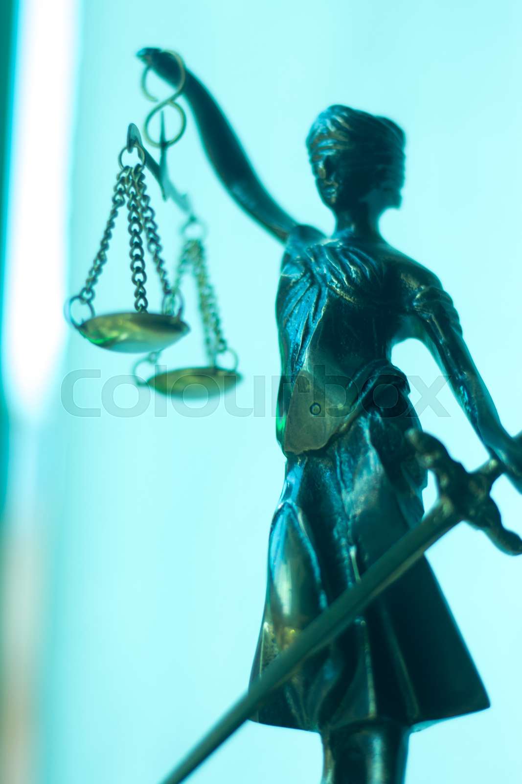 Legal law firm statue | Stock image | Colourbox
