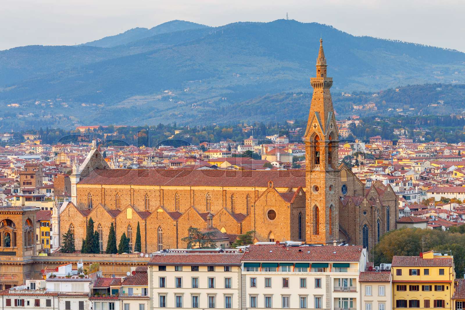 Florence. Church of Santa Croce. | Stock image | Colourbox