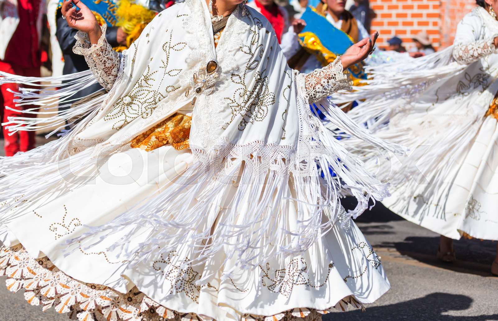 Peruvian dance | Stock image | Colourbox
