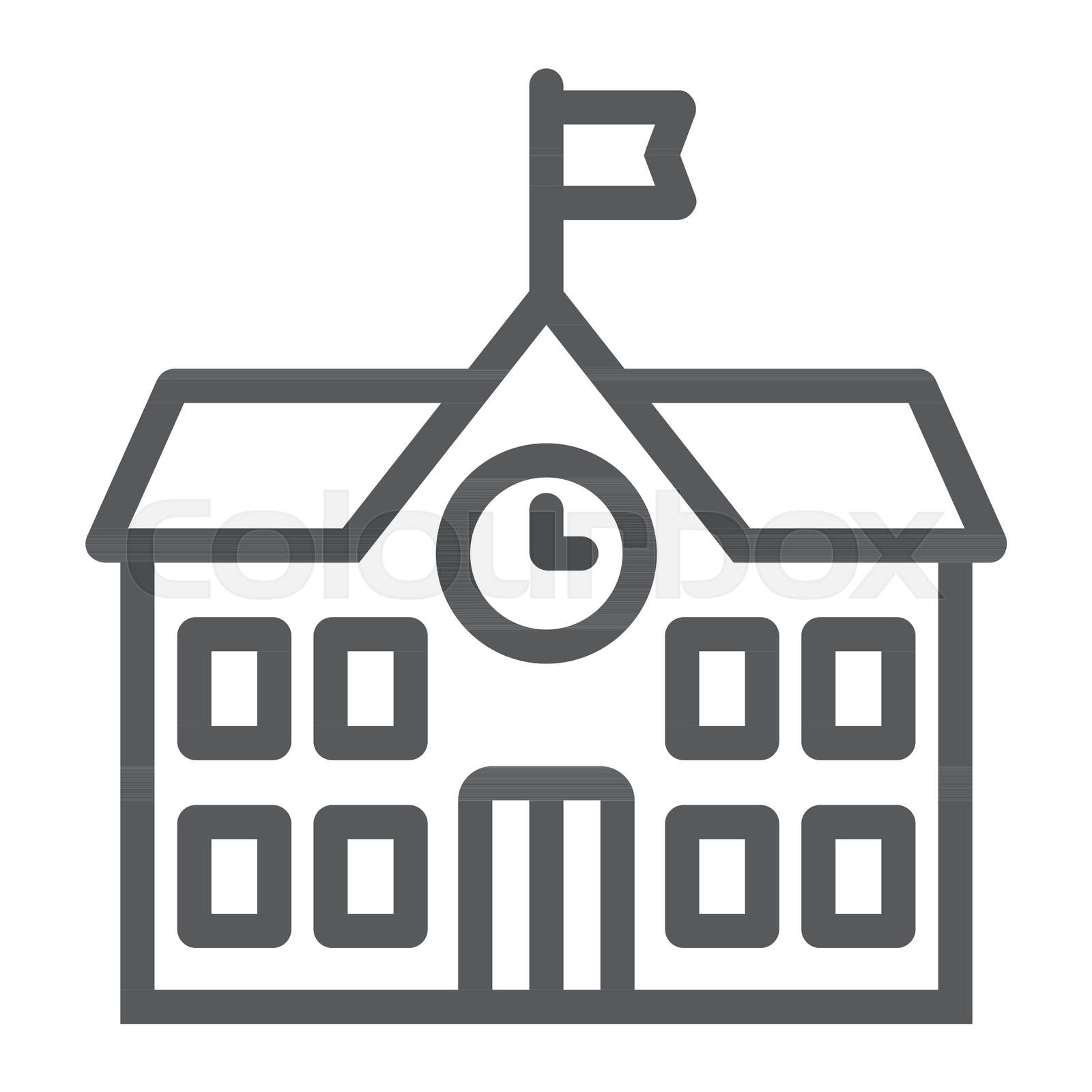icon, primary, school | Stock vector | Colourbox
