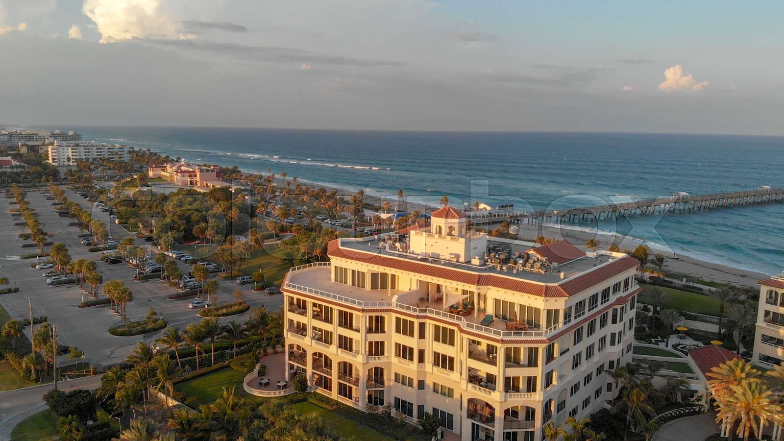 Lake Worth buildings and coastline in Palm Beach, Florida | Stock image ...