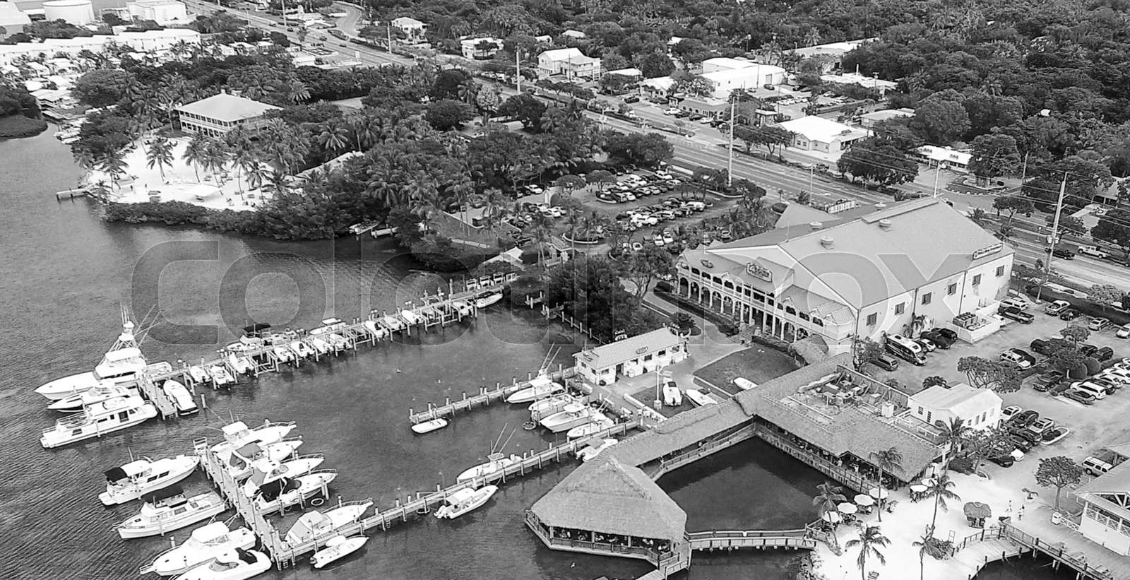 Aerial view of Islamorada, Florida Keys | Stock image | Colourbox