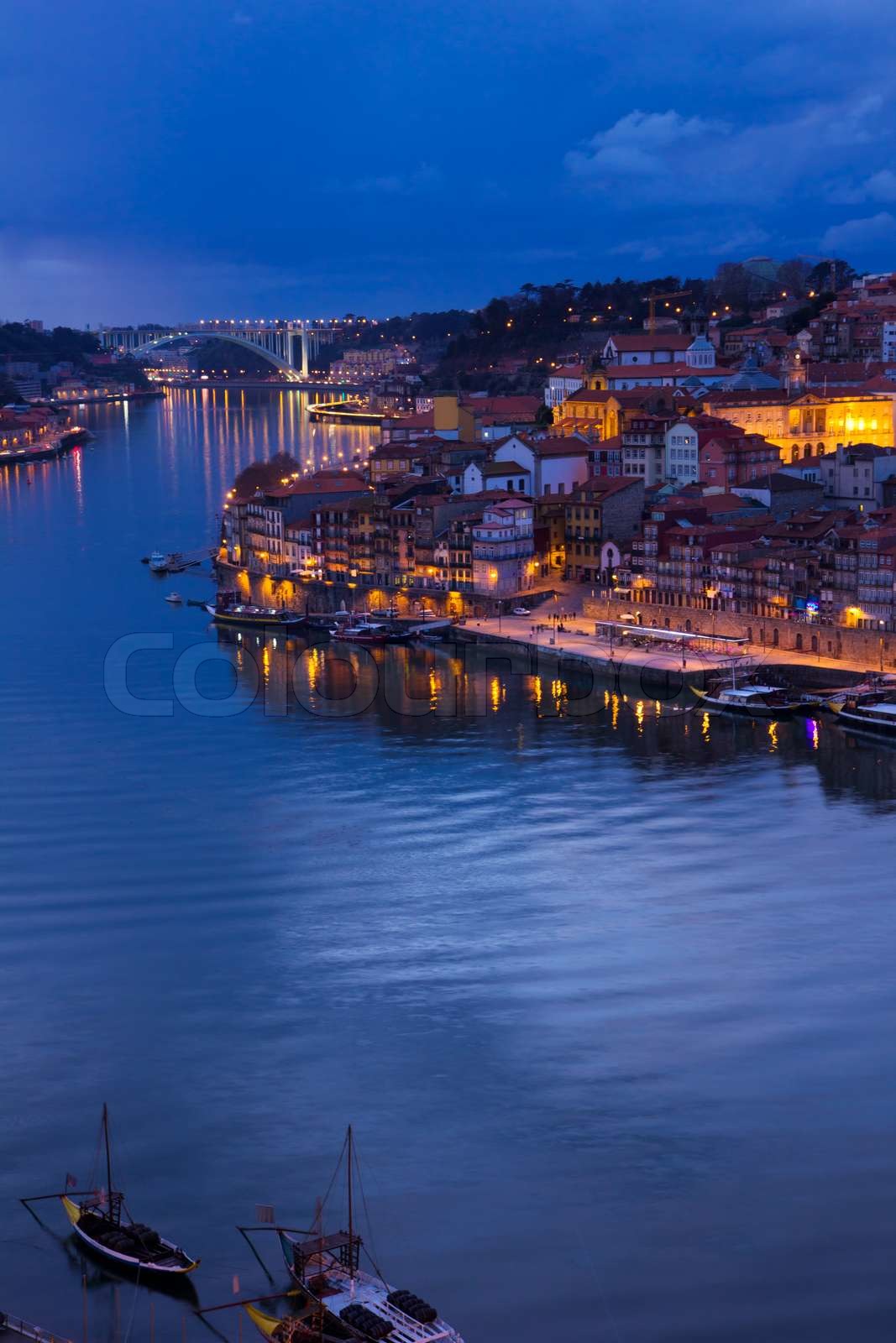 Schone Fluss In Portugal Fotos