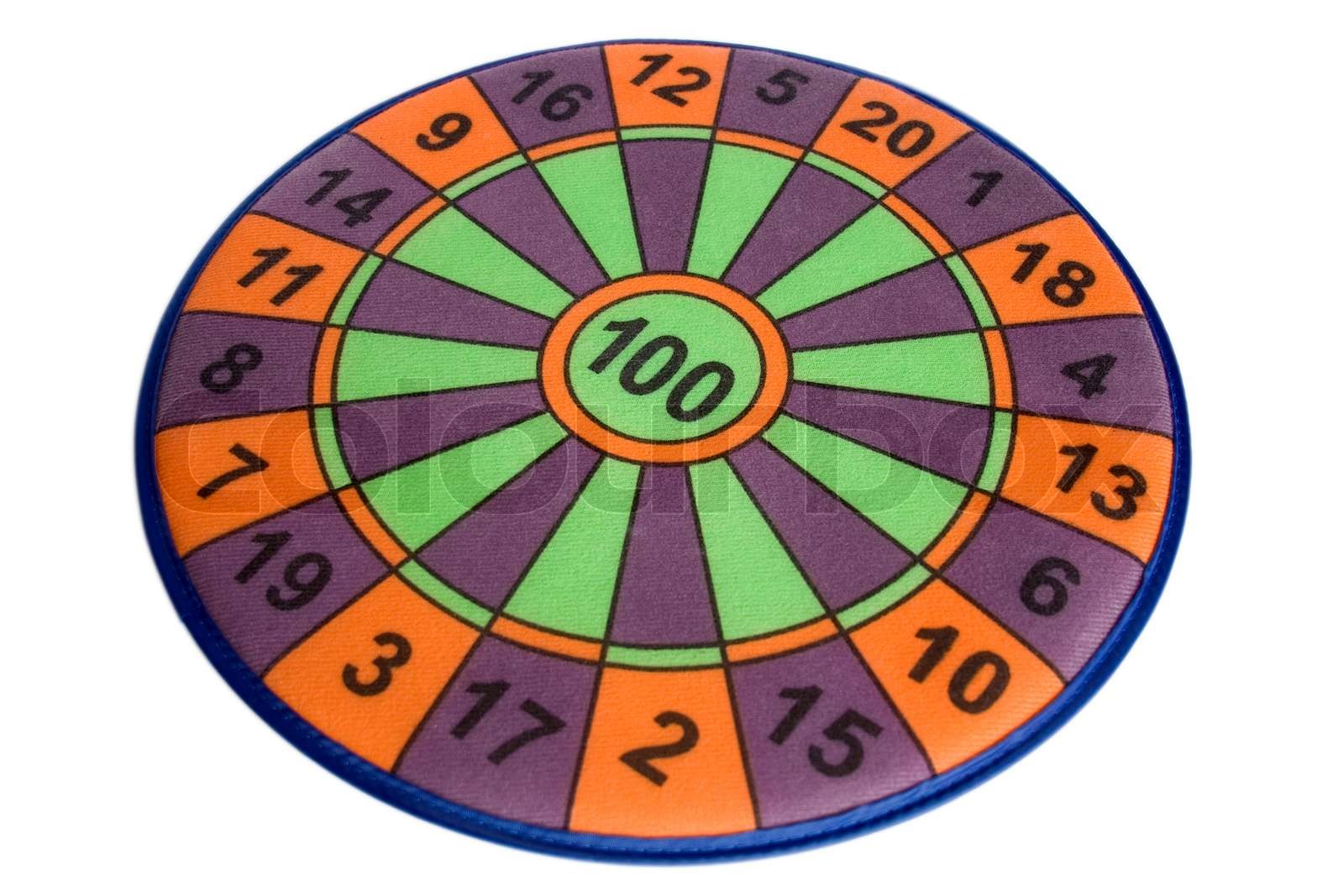 Darts, children's game ??“ hit the mark, make hit??¦ | Stock image ...