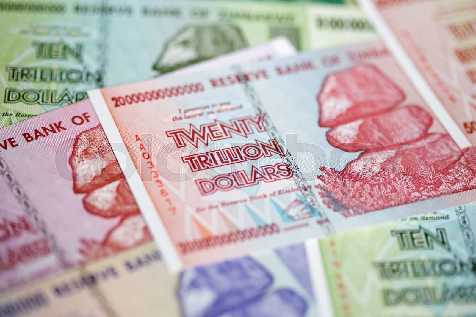 Banknotes | Stock image | Colourbox