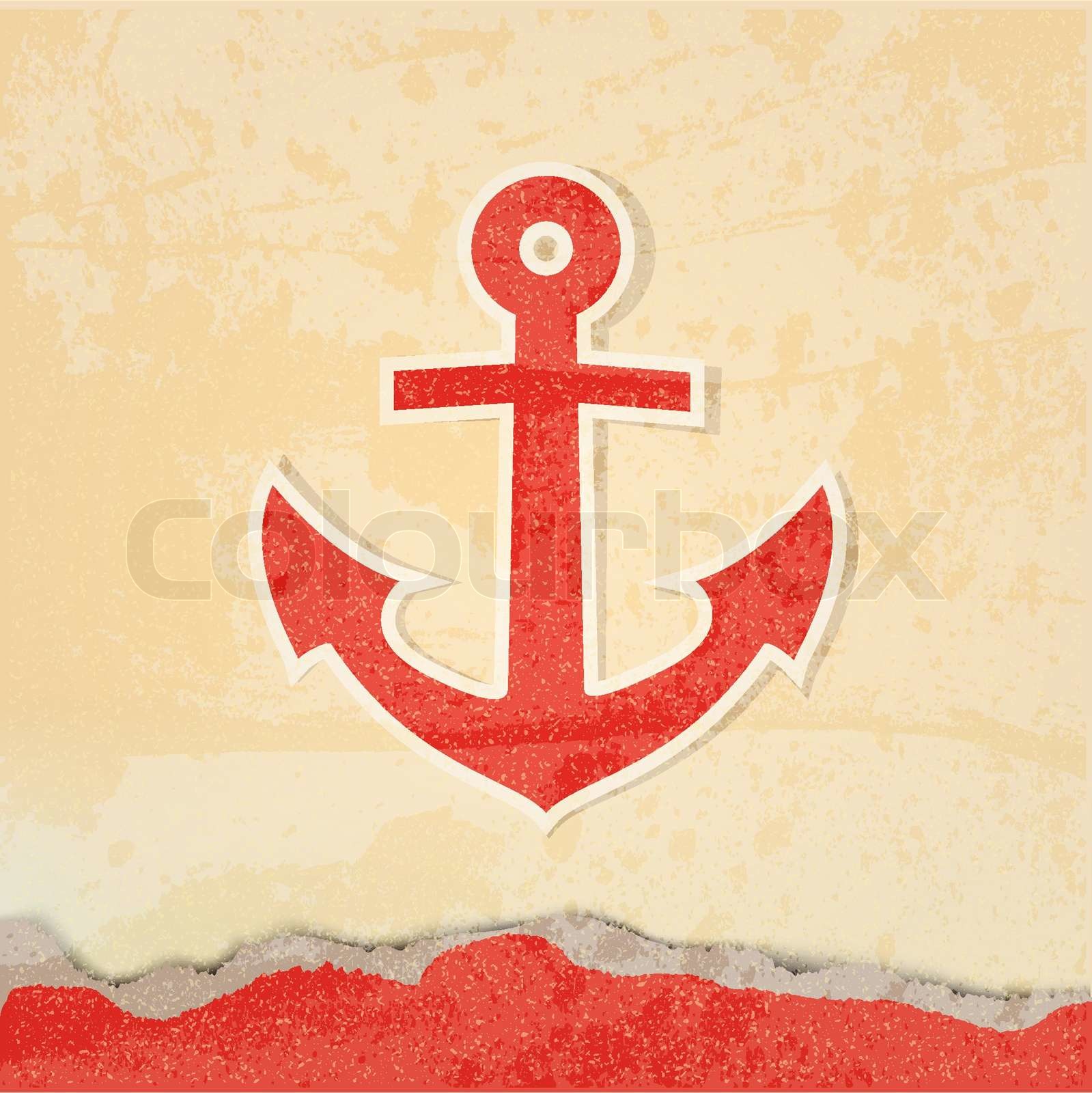 Anker | Stock-Vektor | Colourbox