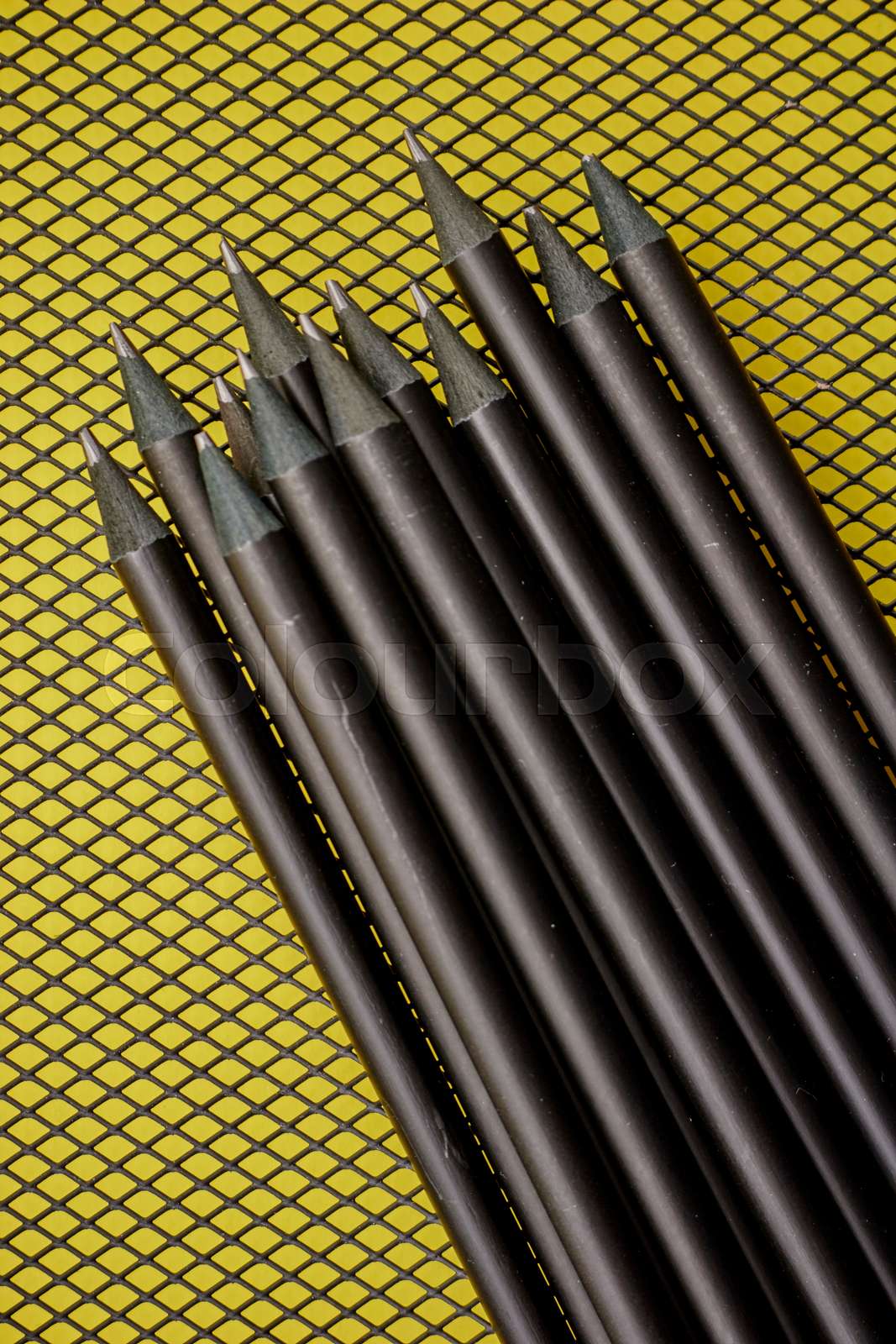 Black Pencils | Stock image | Colourbox