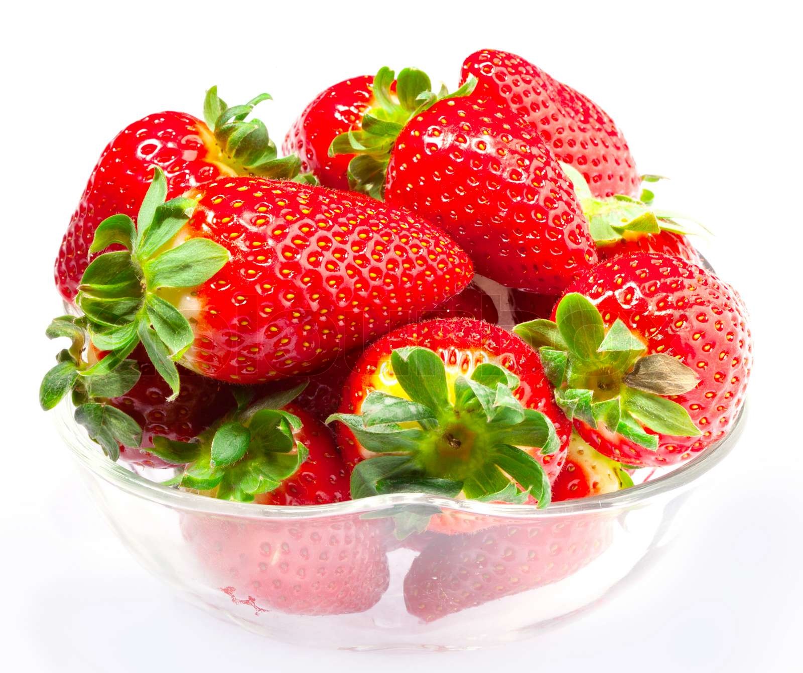 Strawberries in a Bowl | Stock image | Colourbox