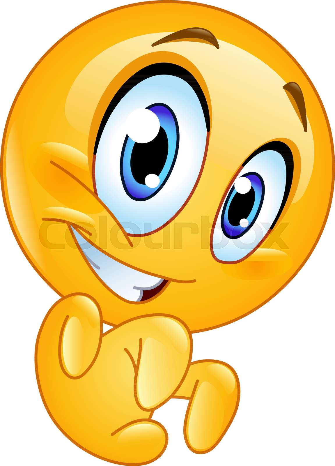 Grrr emoticon | Stock vector | Colourbox