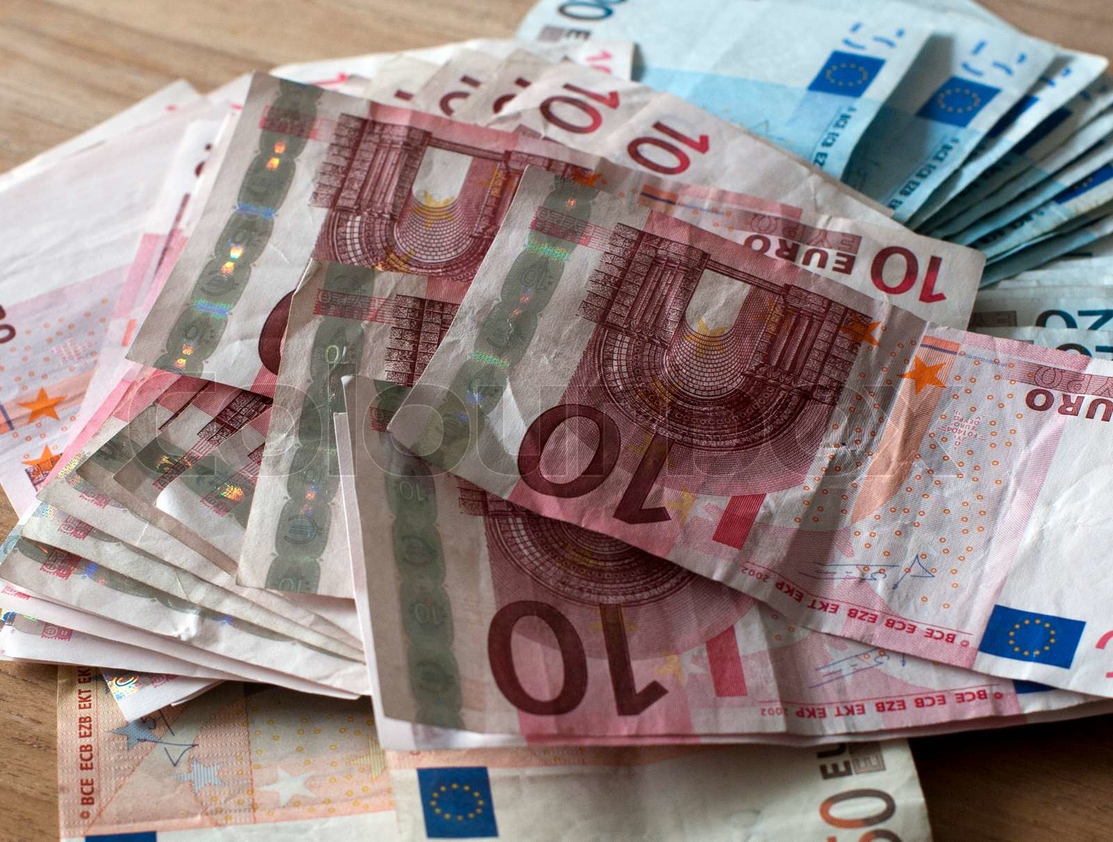 Euro-Geld- Papier | Stock Bild | Colourbox