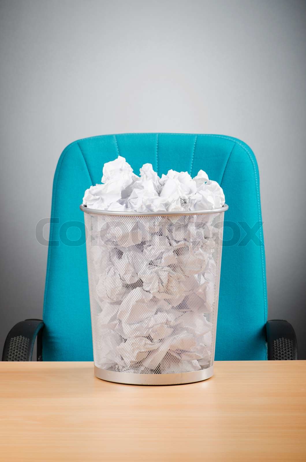 Concept of recycling with lots of paper | Stock image | Colourbox