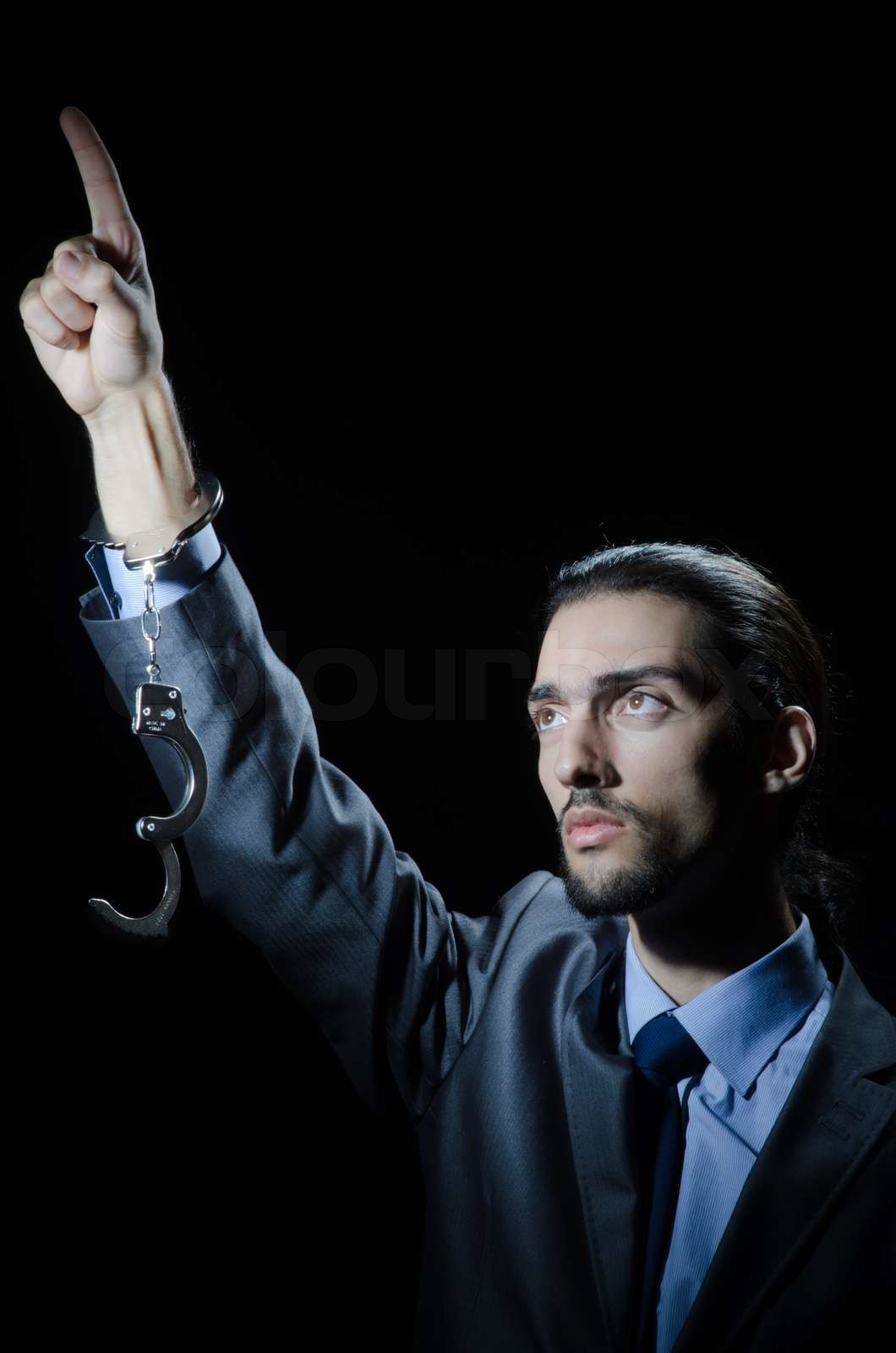 Businessman jailed for his crimes | Stock image | Colourbox