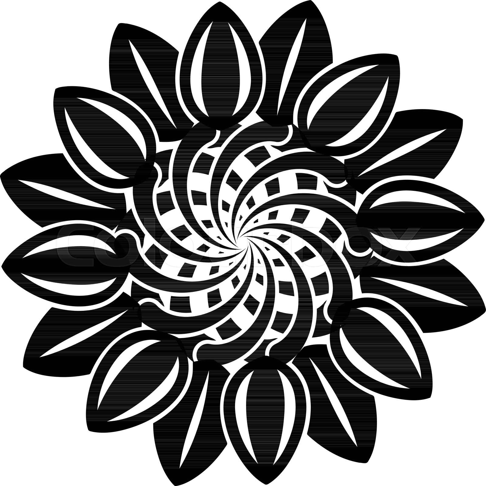 blume, grafik, icon | Stock-Vektor | Colourbox