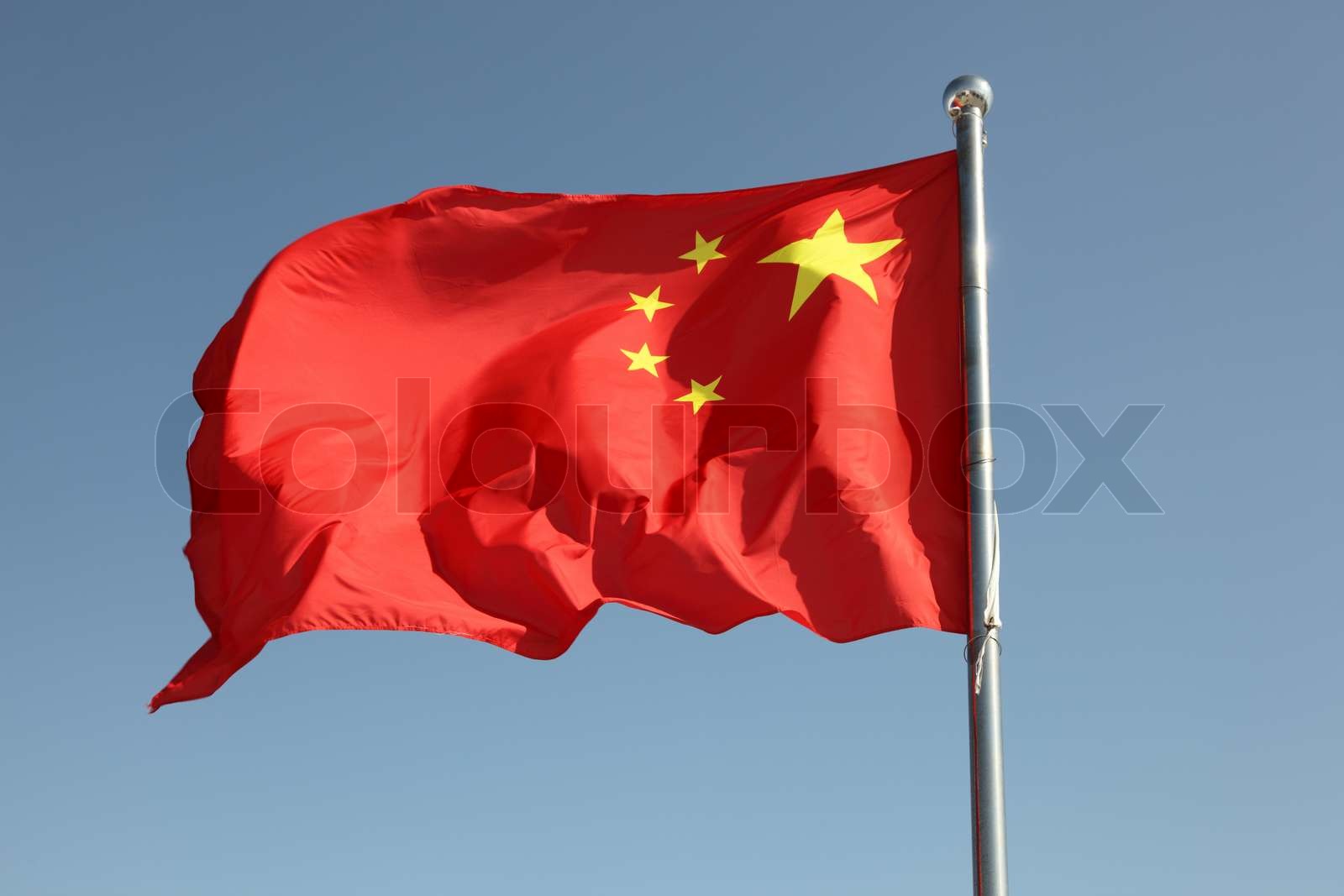 Kinesisk flag | Stock foto | Colourbox