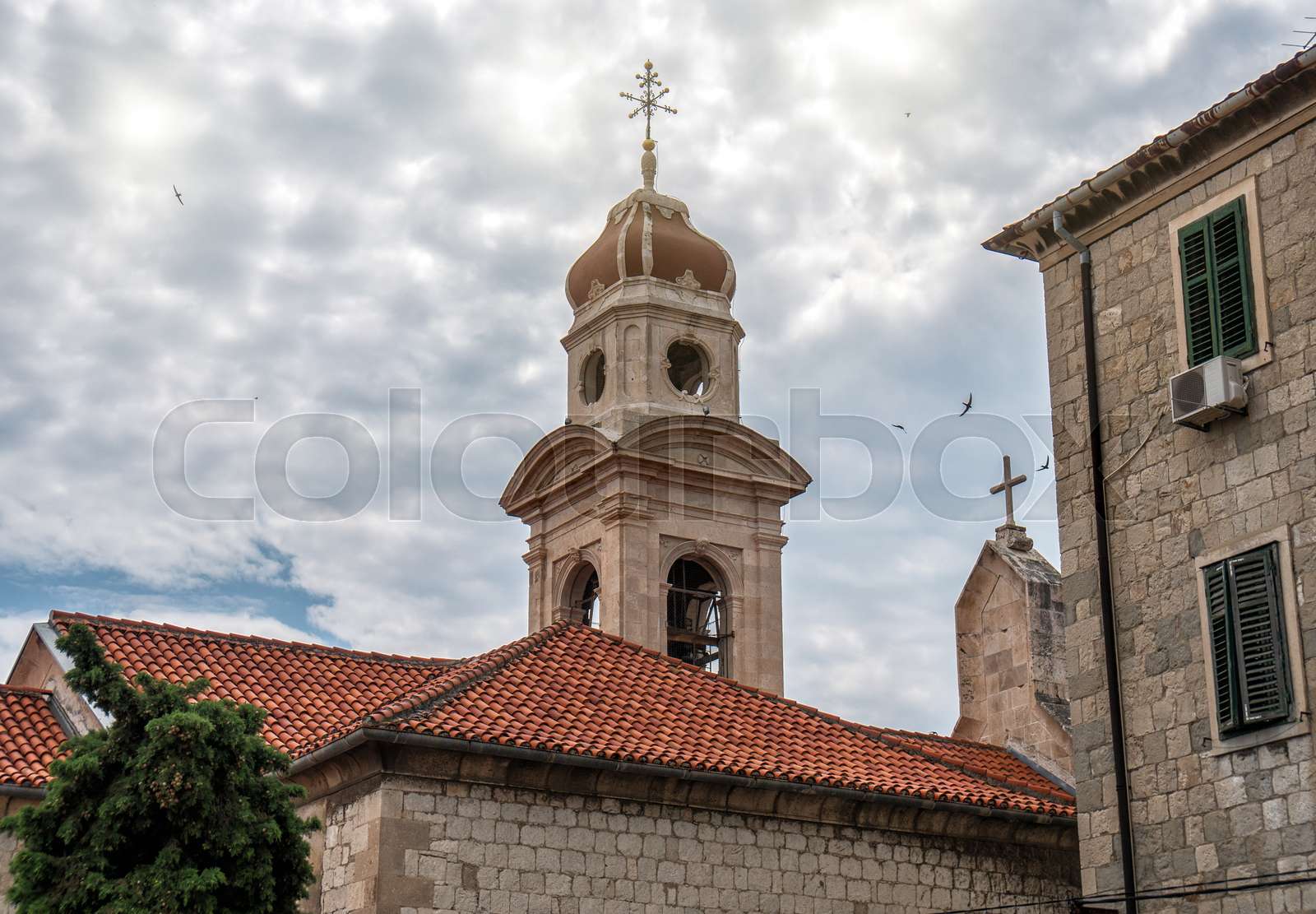 Church of the Holy Cross in Split, Croatia. | Stock image | Colourbox