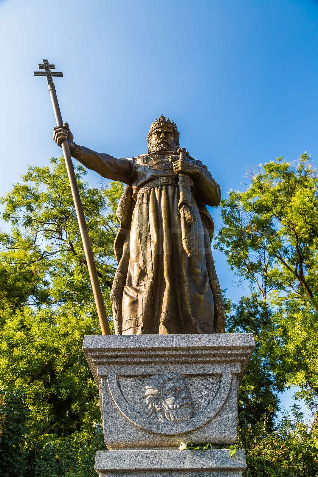 Monument of King Samuil in Sofia | Stock image | Colourbox