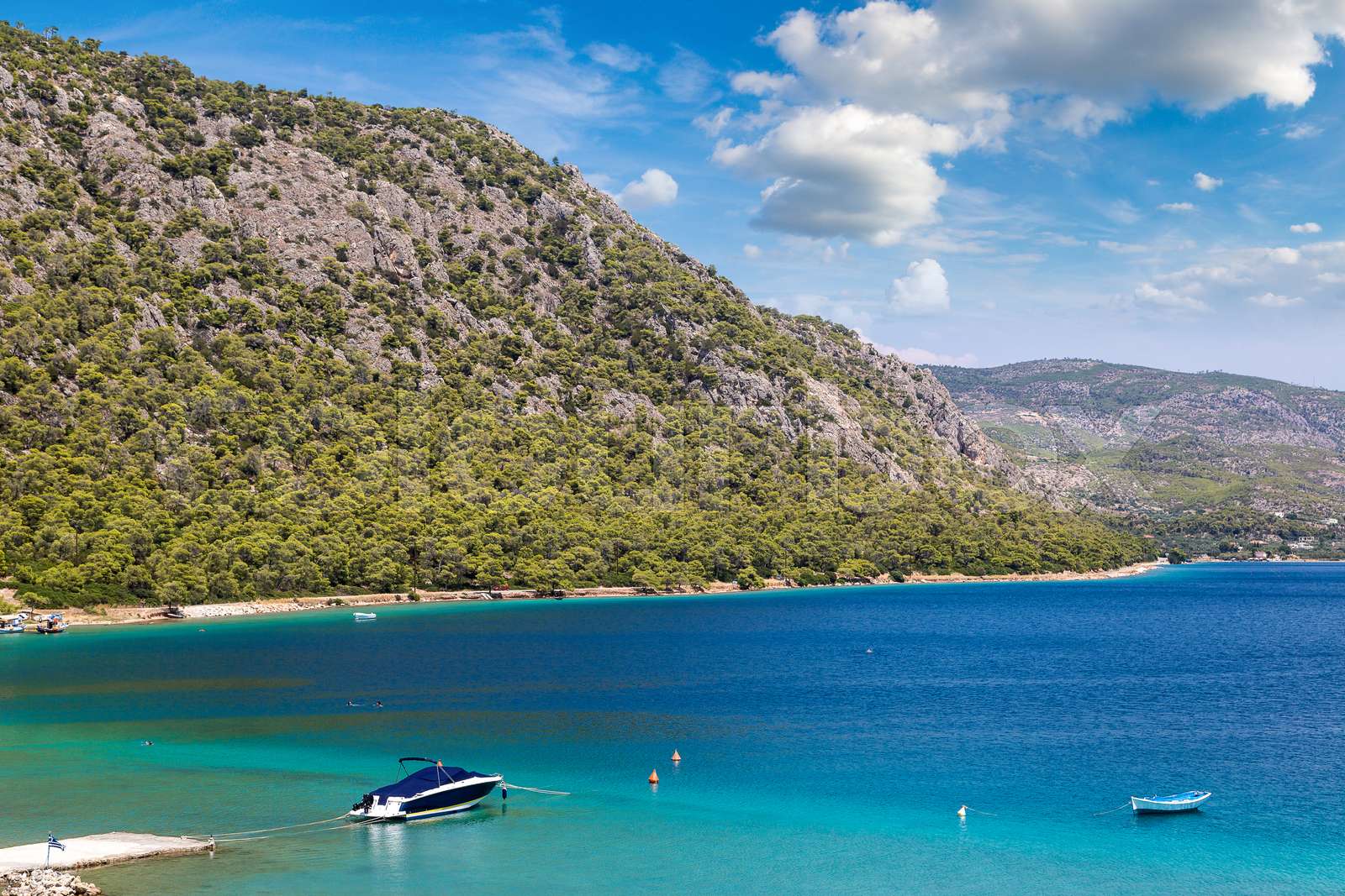 Vouliagmeni lake, Greece | Stock image | Colourbox