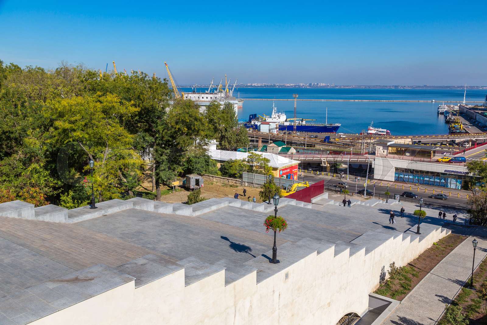 Potemkin steps in Odessa, Ukraine | Stock image | Colourbox