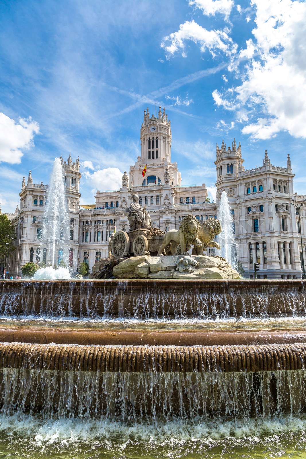 Cibeles fountain in Madrid | Stock image | Colourbox