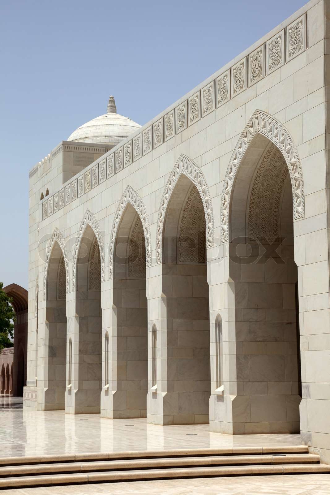Grand Mosque of Muscat, Oman | Stock image | Colourbox