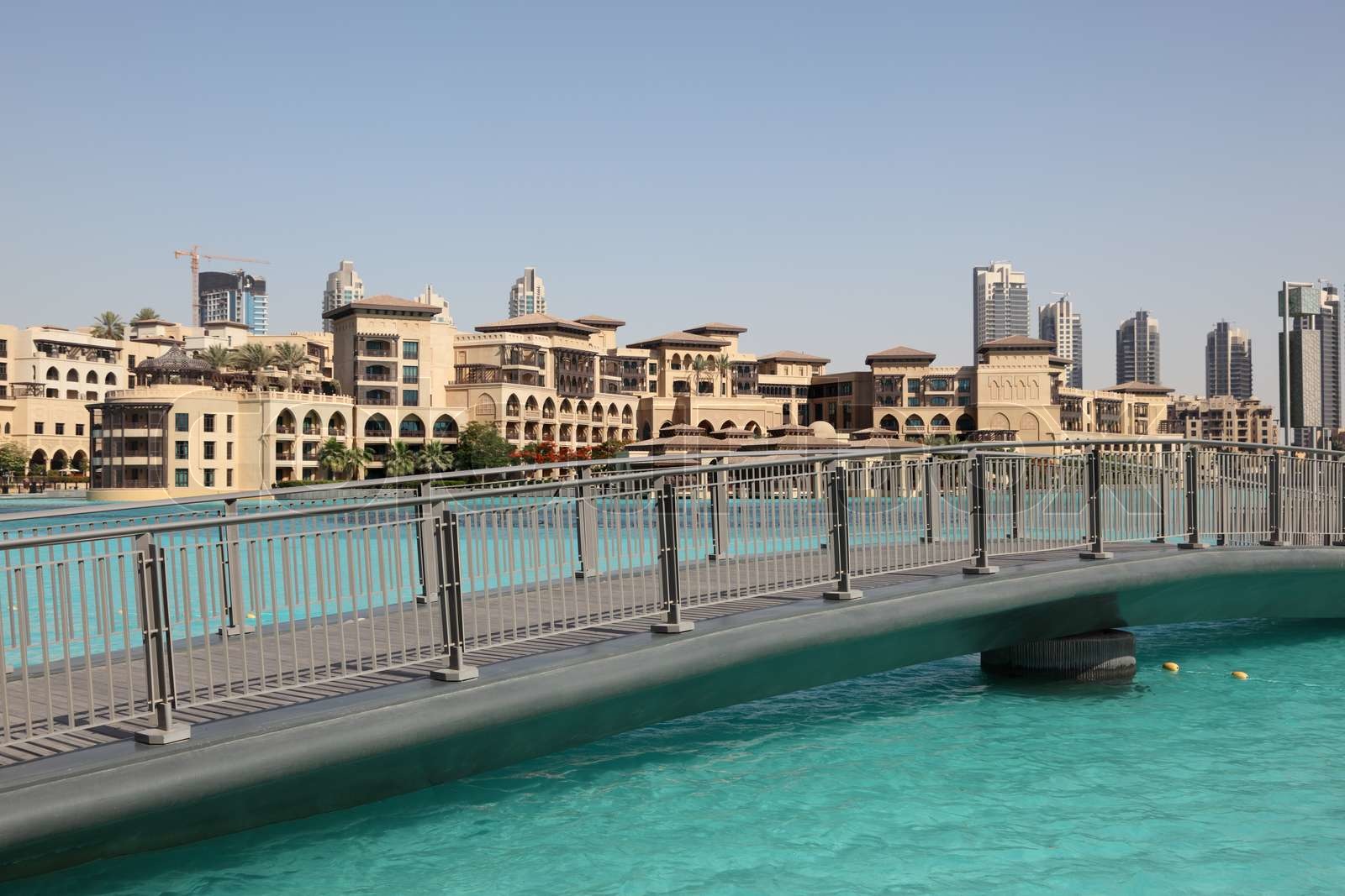 Bridge at Dubai Mall, United Arab Emirates | Stock image | Colourbox
