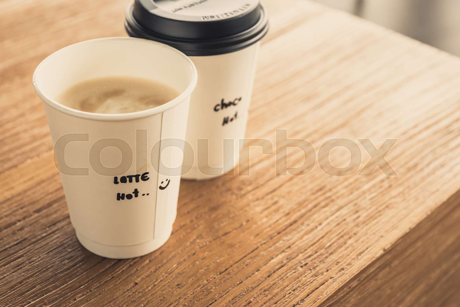 Hot Latte | Stock image | Colourbox