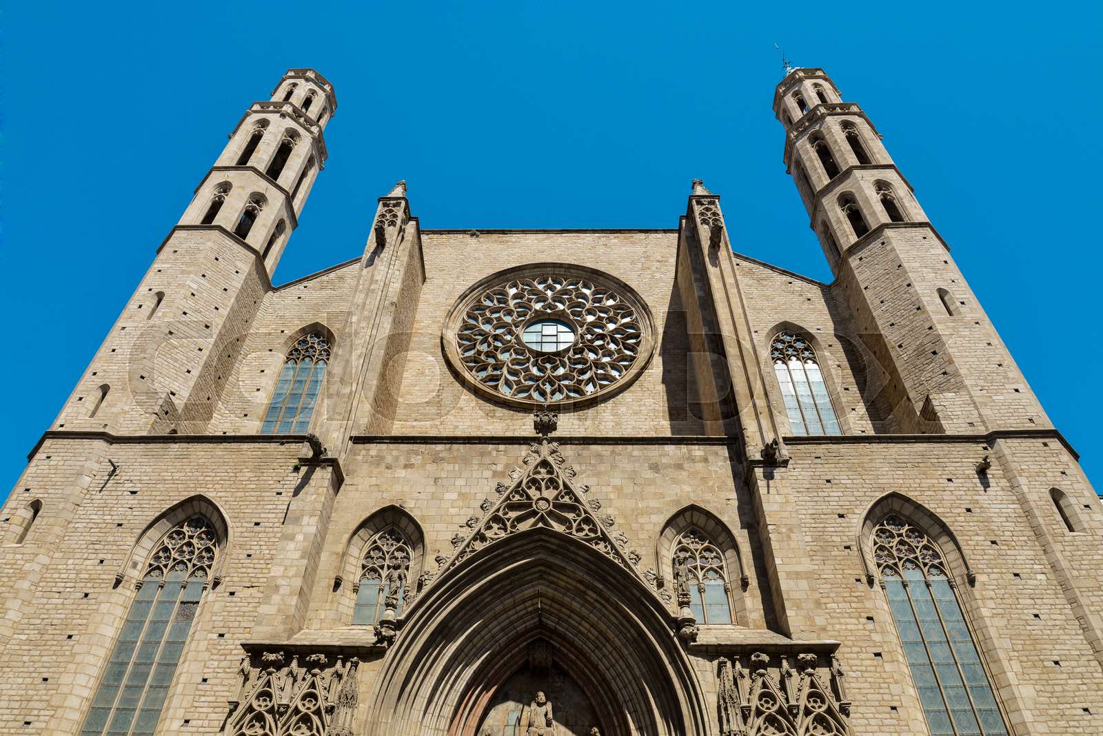 Basílica de Santa Maria del Mar | Stock image | Colourbox