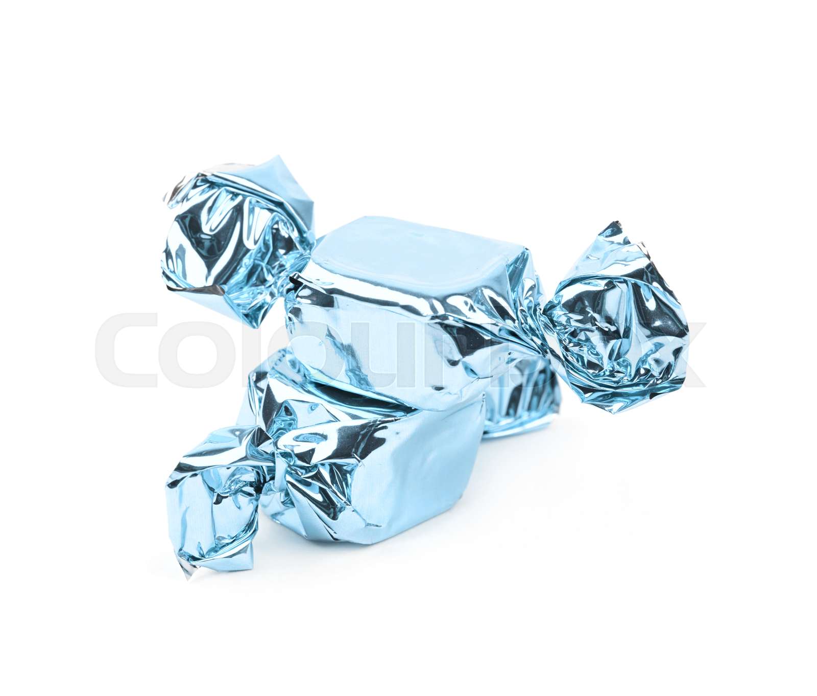Wrapped candies isolated | Stock image | Colourbox