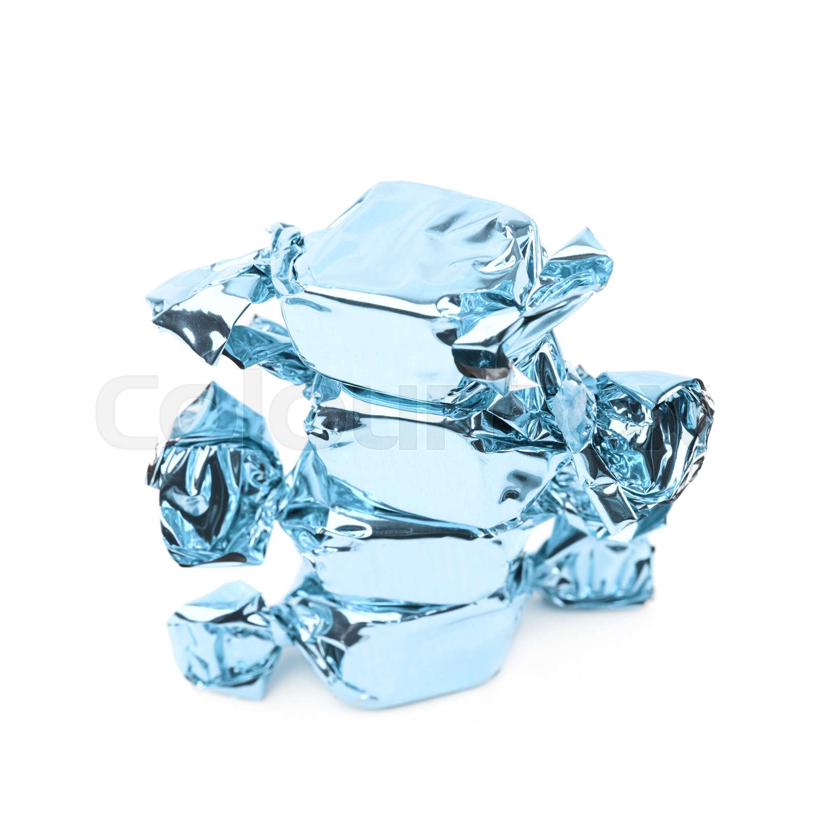 Wrapped candies isolated | Stock image | Colourbox