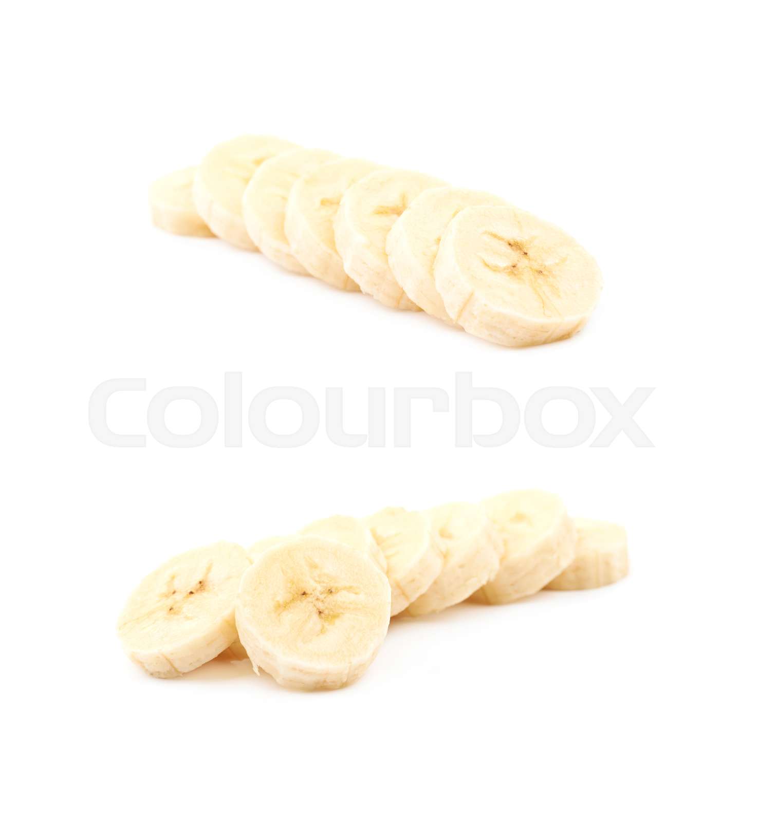Banana composition isolated | Stock image | Colourbox