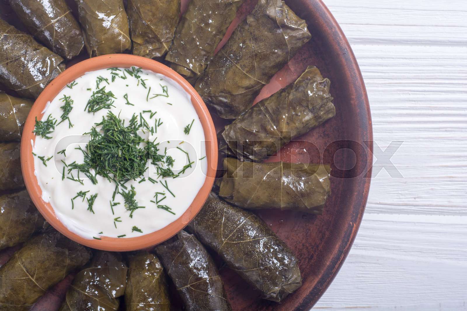 Dolma from grape of vines | Stock image | Colourbox