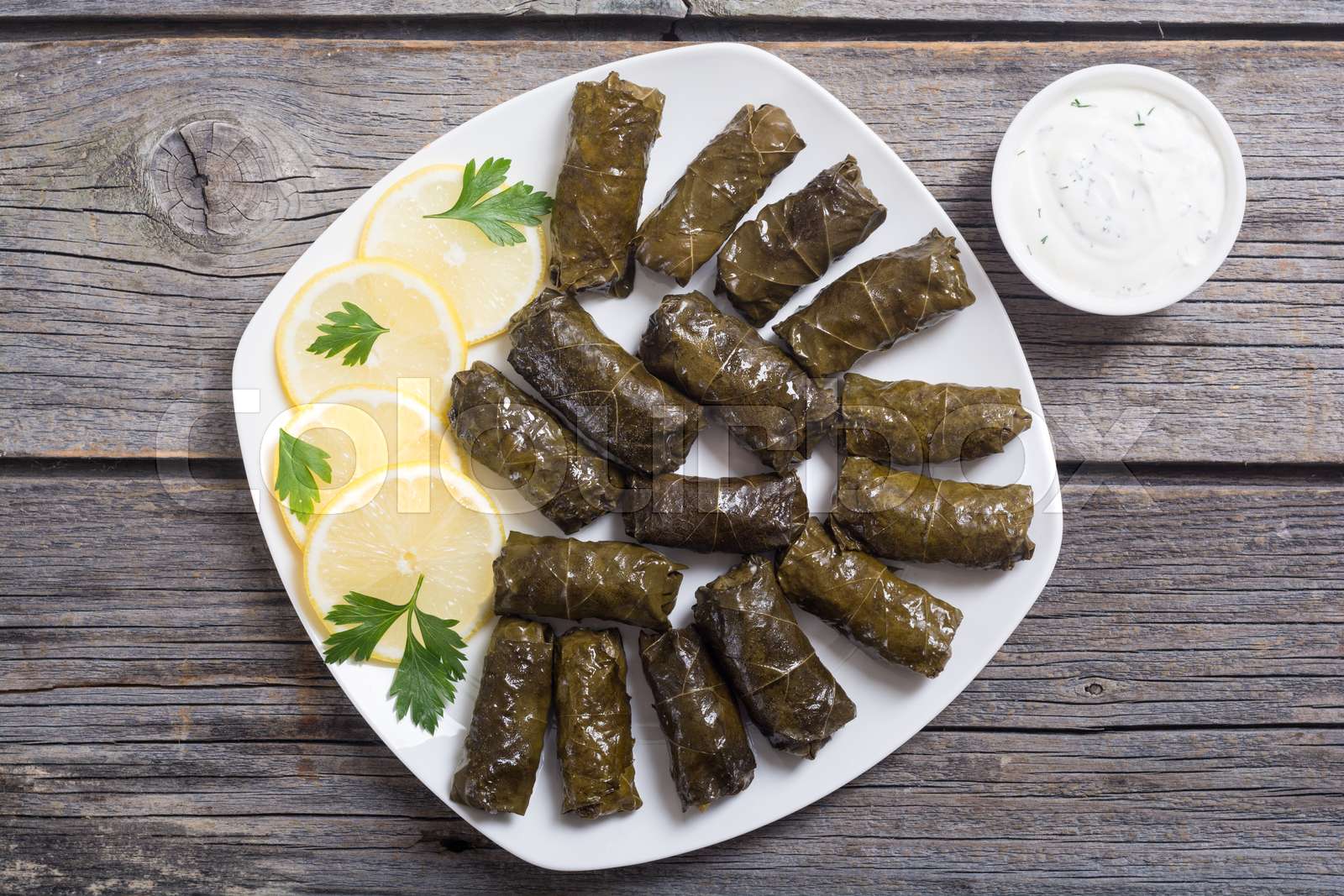 Dolma from grape of vines | Stock image | Colourbox