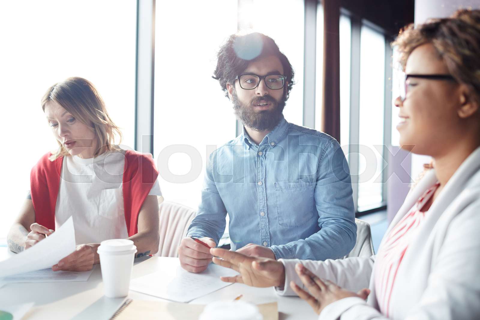 new-ideas-for-business-project-stock-image-colourbox