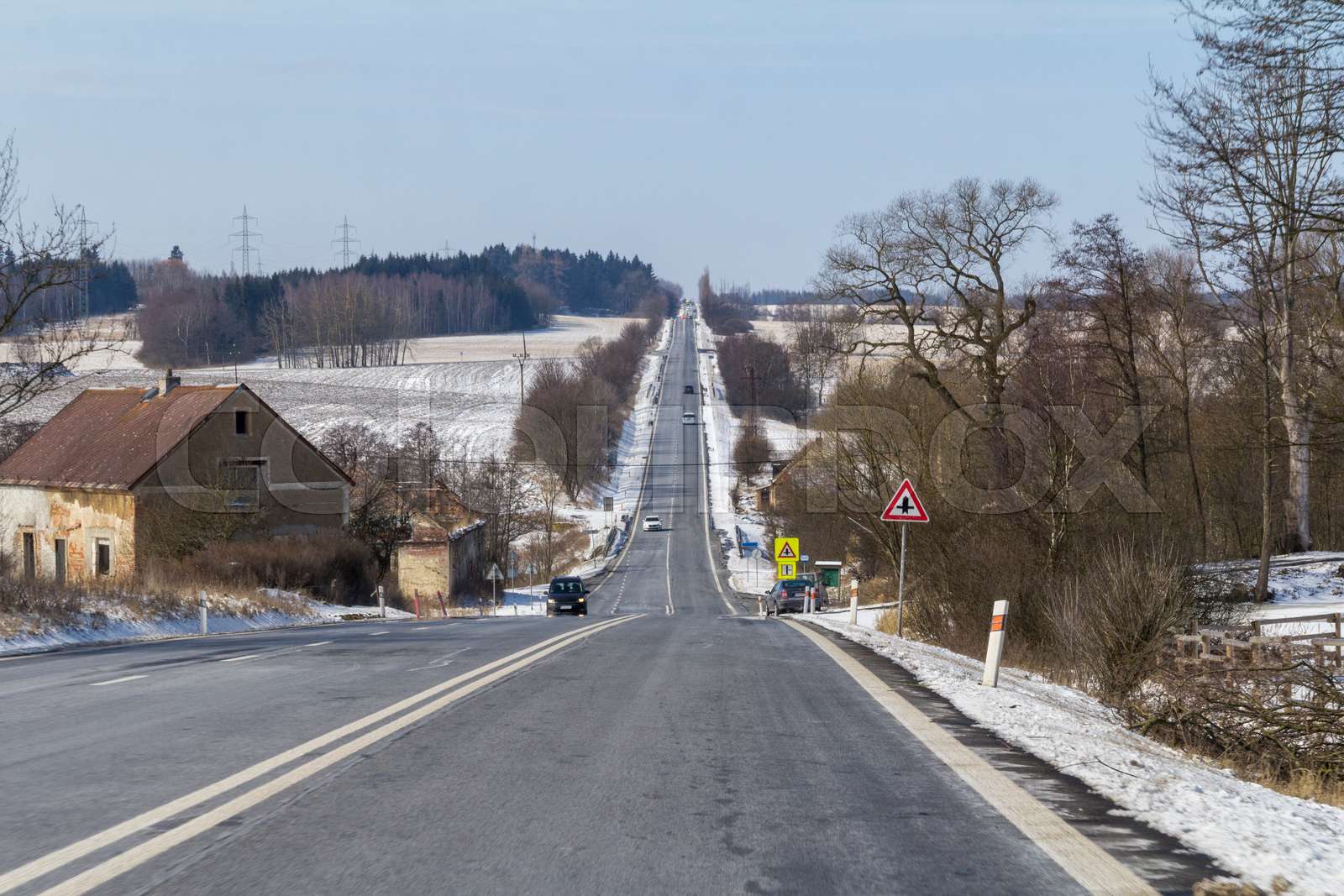 roadside scenery | Stock image | Colourbox