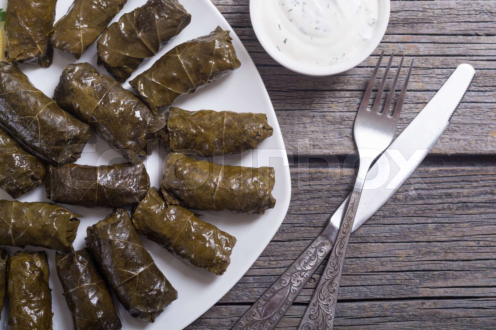 Dolma from grape of vines | Stock image | Colourbox