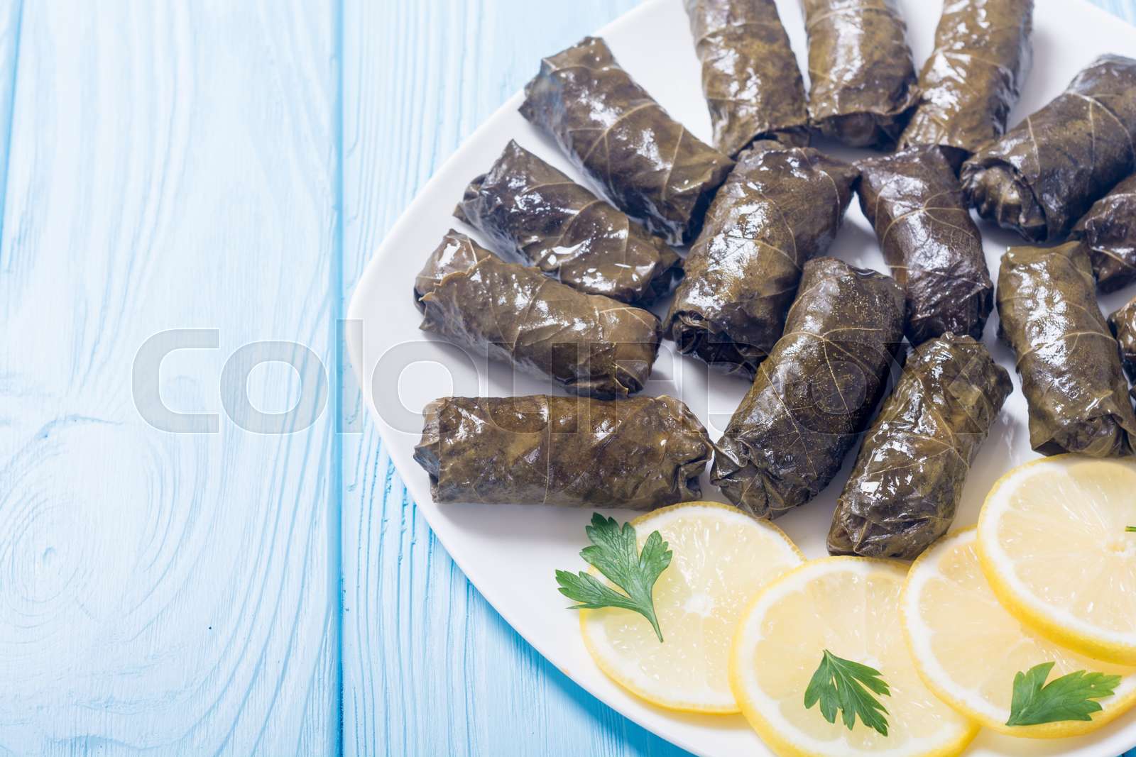Dolma from grape of vines | Stock image | Colourbox