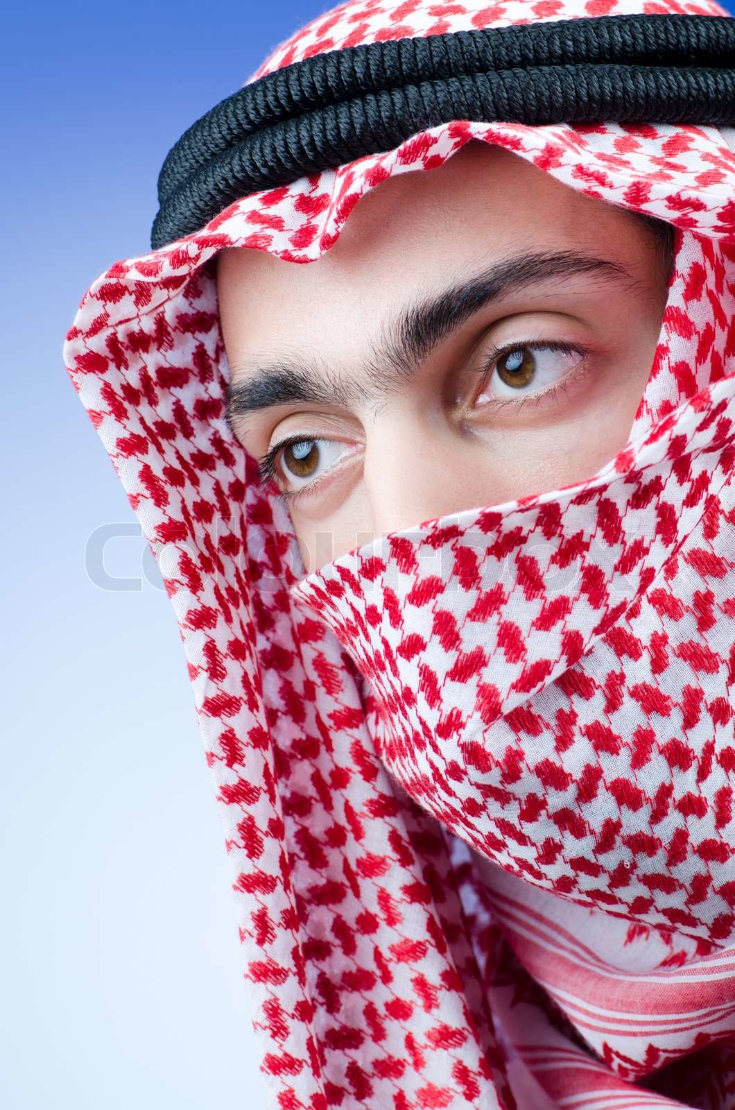 Portrait of young arab | Stock image | Colourbox