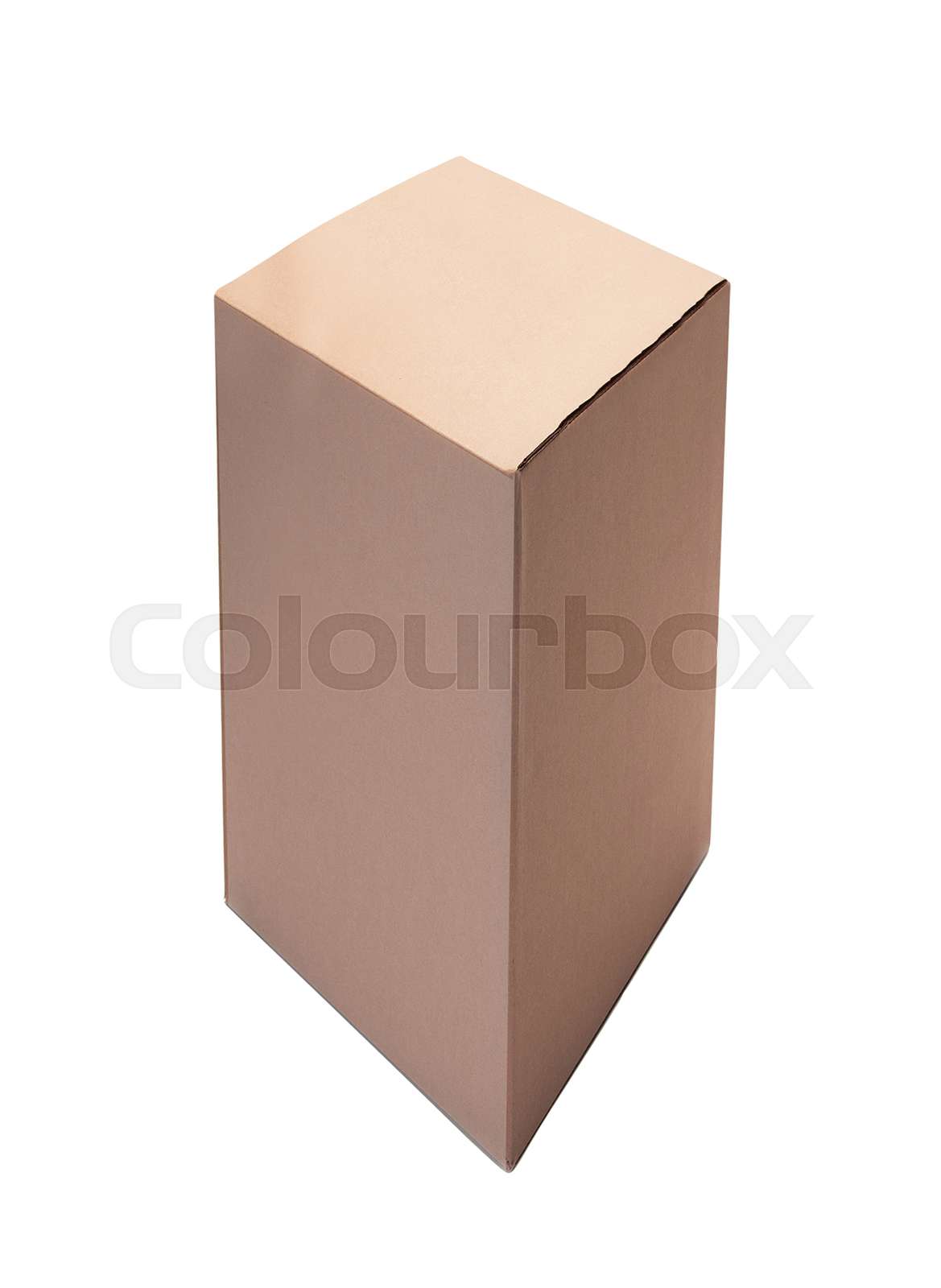Cardboard box | Stock image | Colourbox