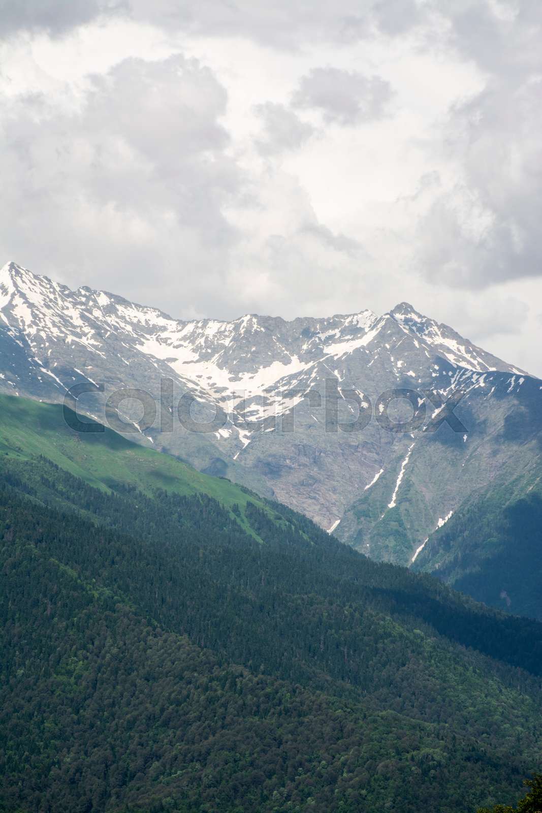 High mountain | Stock image | Colourbox