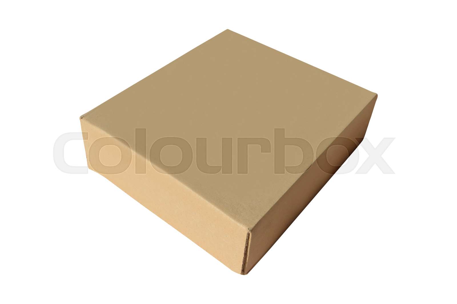 box made of cardbord | Stock image | Colourbox