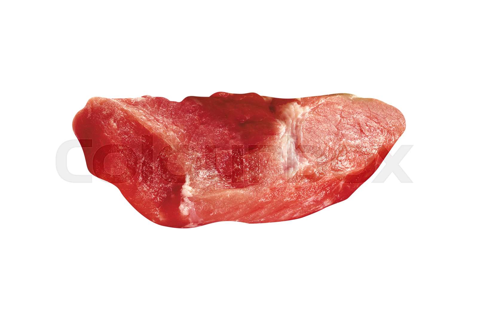 raw beef meat isolated | Stock image | Colourbox