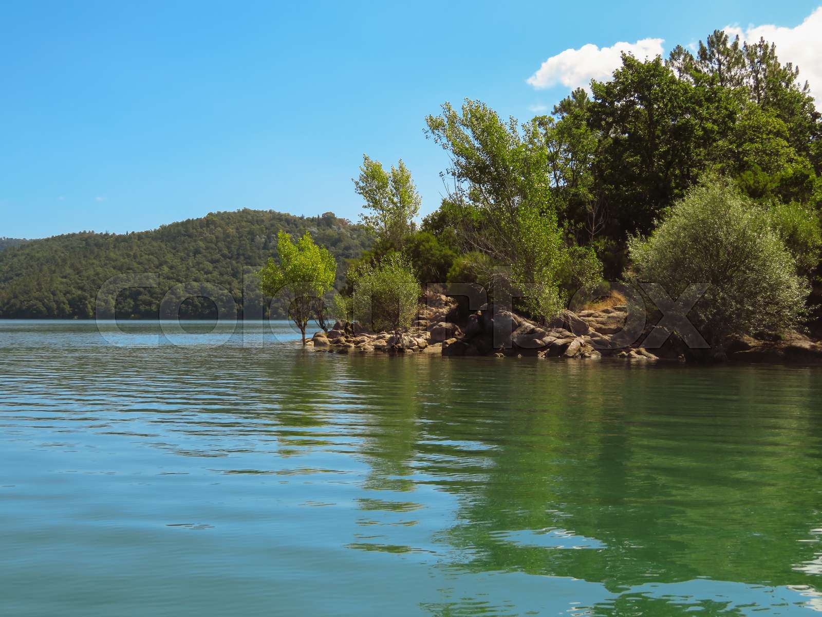 France - Lake St Cassien | Stock image | Colourbox