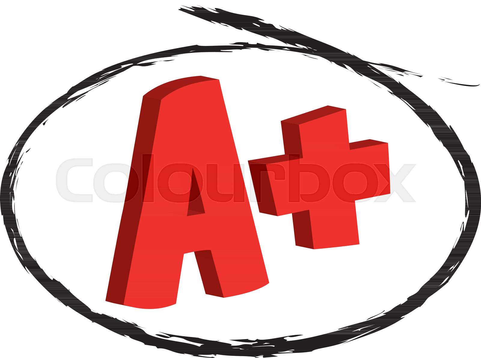 A+ Symbol | Stock vector | Colourbox