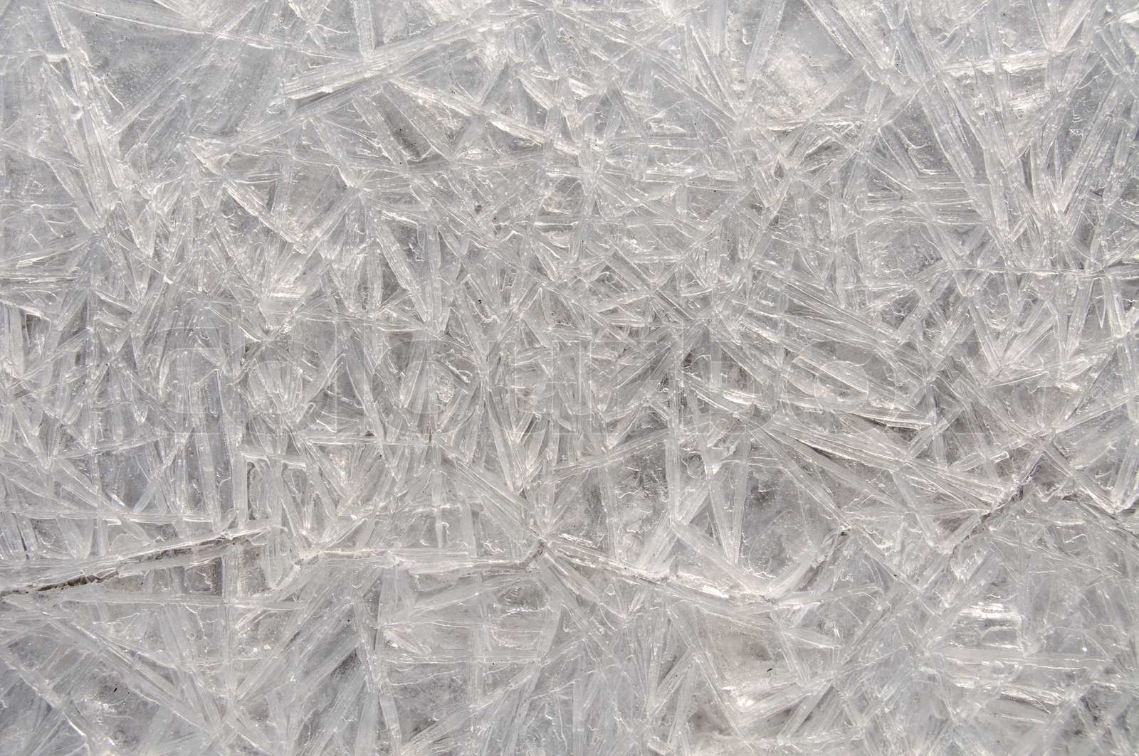 ice crystals macro | Stock image | Colourbox