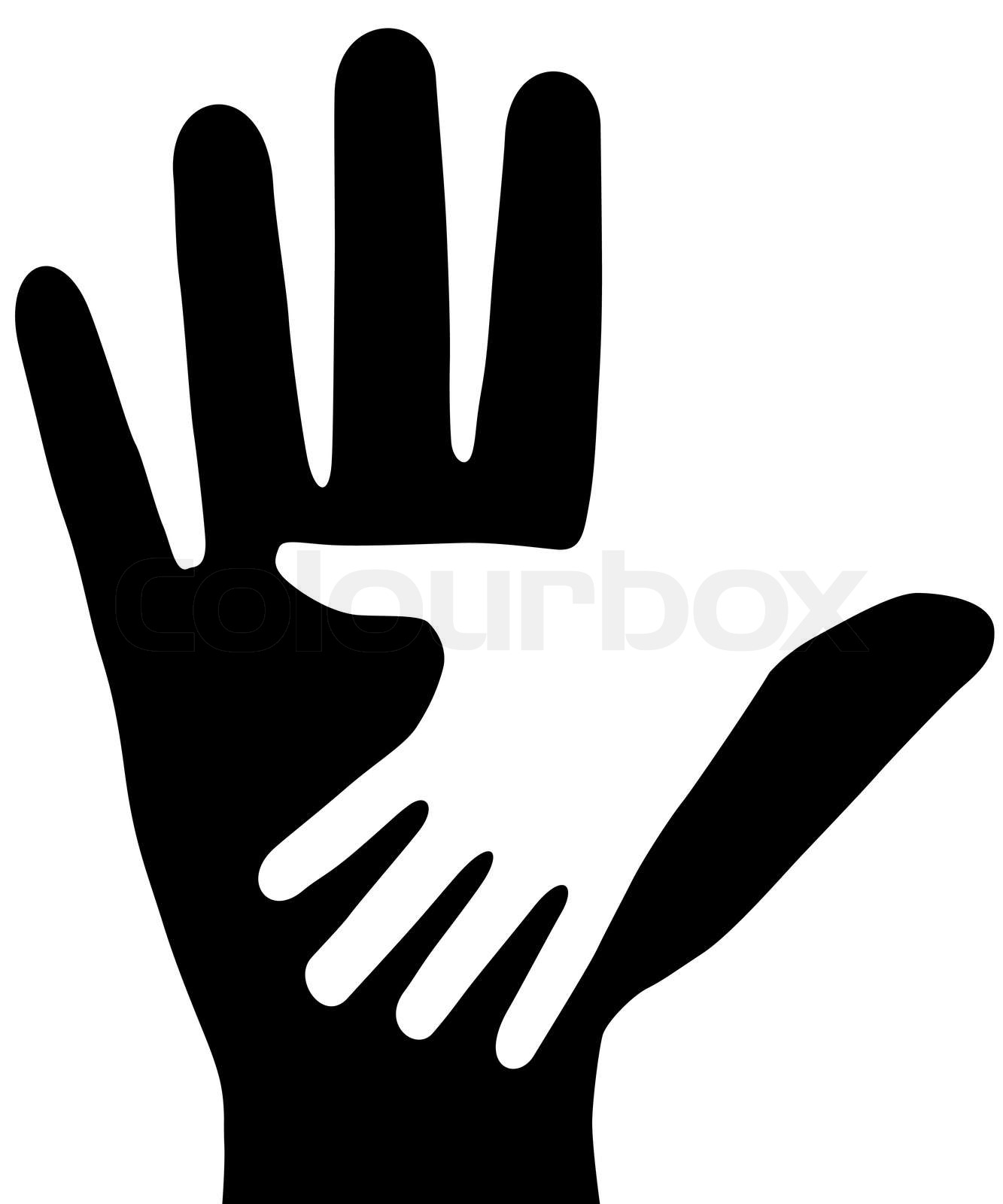 die Hände | Stock-Vektor | Colourbox