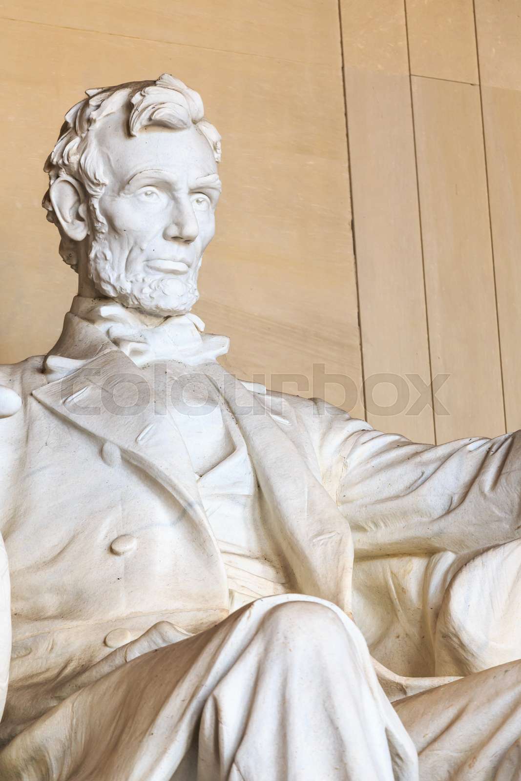 Abraham Lincoln monument in Washington | Stock image | Colourbox