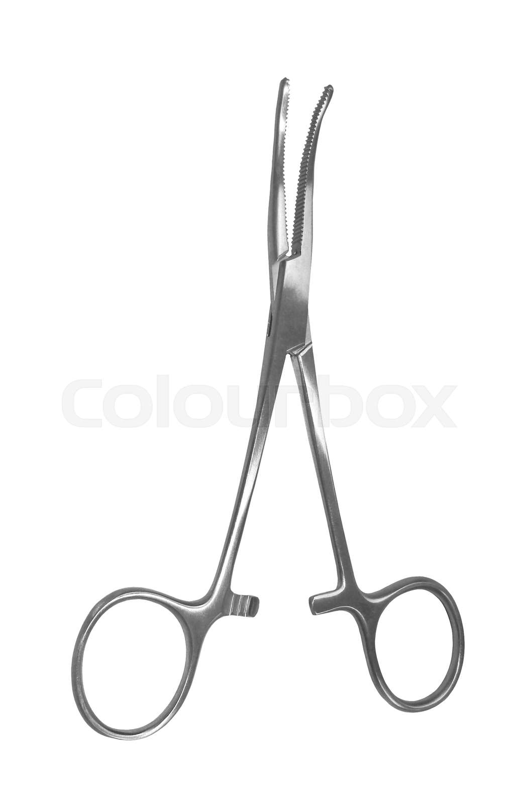 surgical clamps | Stock image | Colourbox
